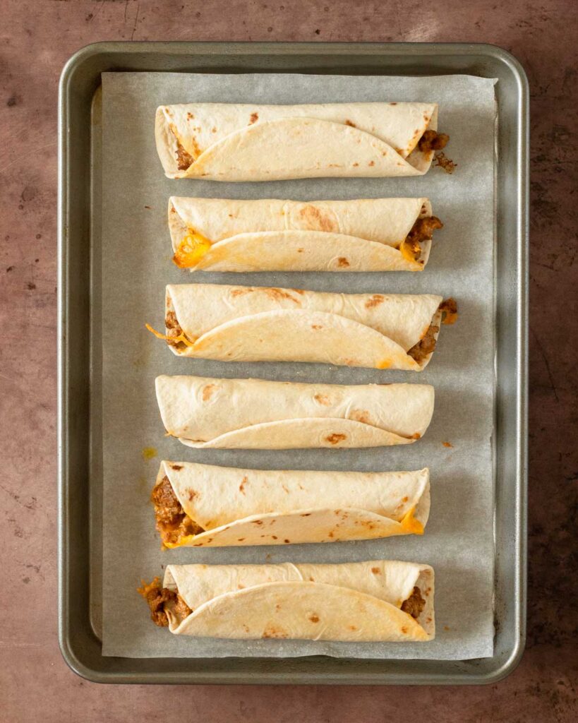 Easy Beef Taquitos | Little Bitta Kitchen